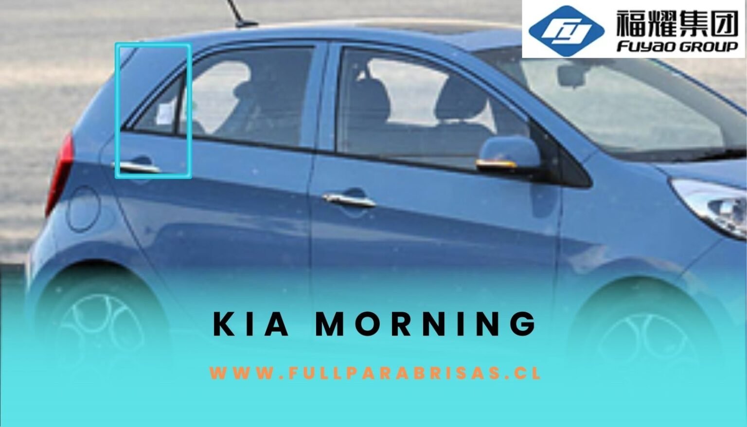 ALETA TRASERA DERECHA KIA MORNING 2011-2016 FUYAO - Full Parabrisas